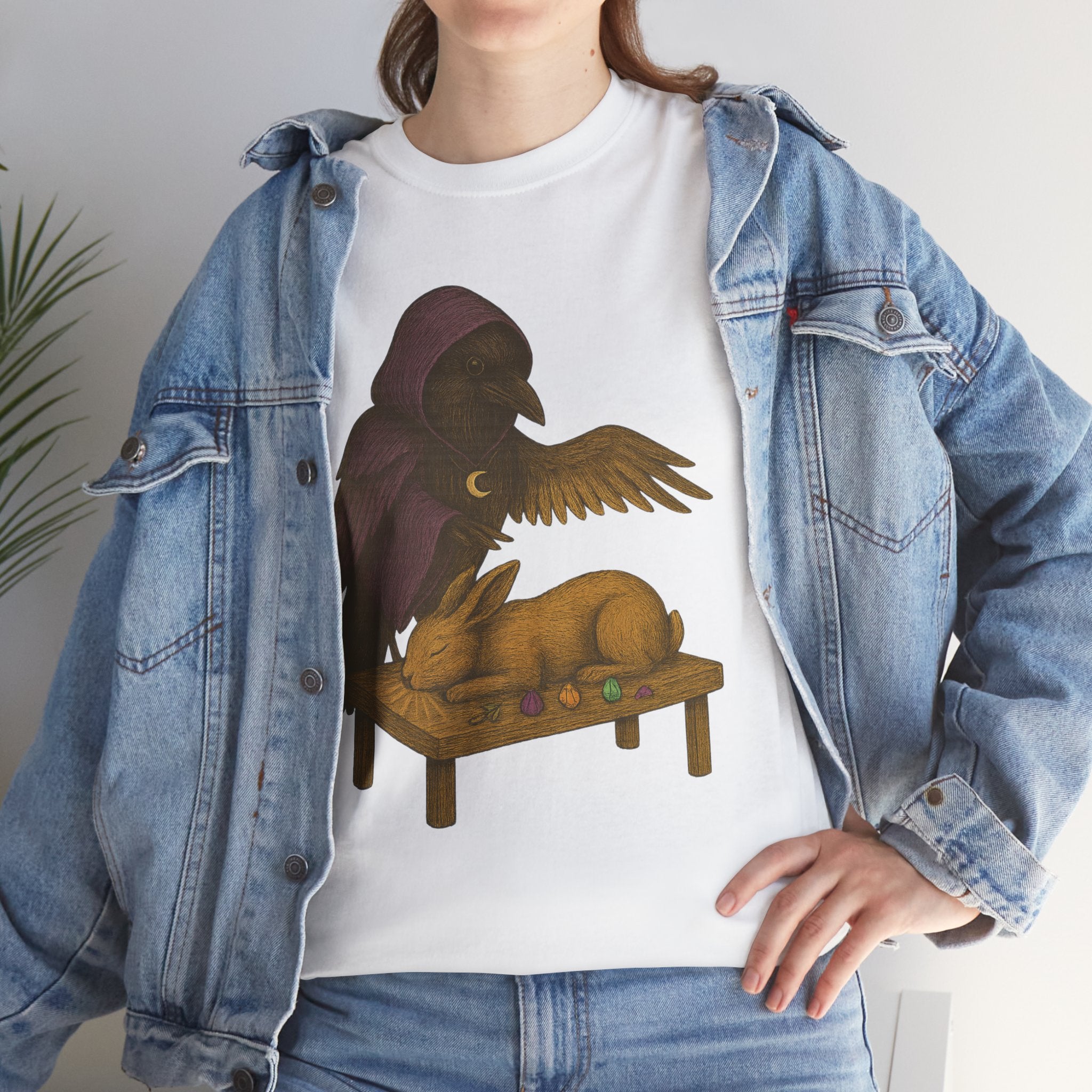The Raven Reiki Master Tee | Energy Healing & Spiritual Wellness Shirt by RavenRabbit